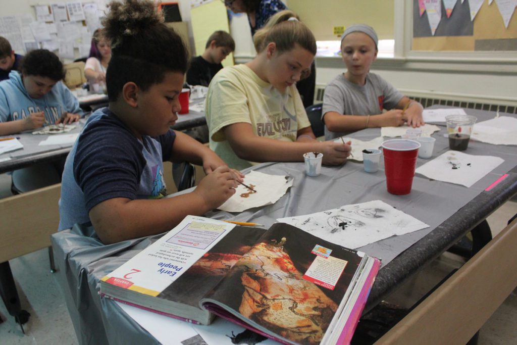Cave Art Project Connects Students with Early People – Catskill Central ...